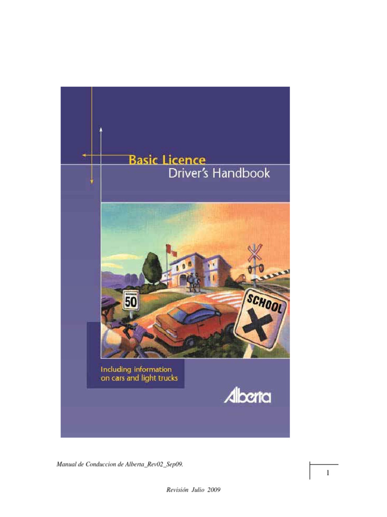 Manual de Conduccion de Alberta - Rev02 - Sep09 | Descargar gratis PDF ...