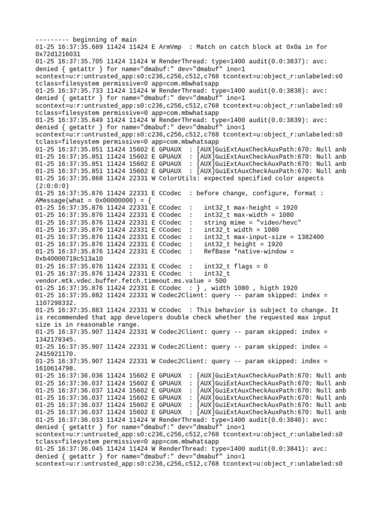 Logcat | PDF | Java (Programming Language) | Computer Engineering
