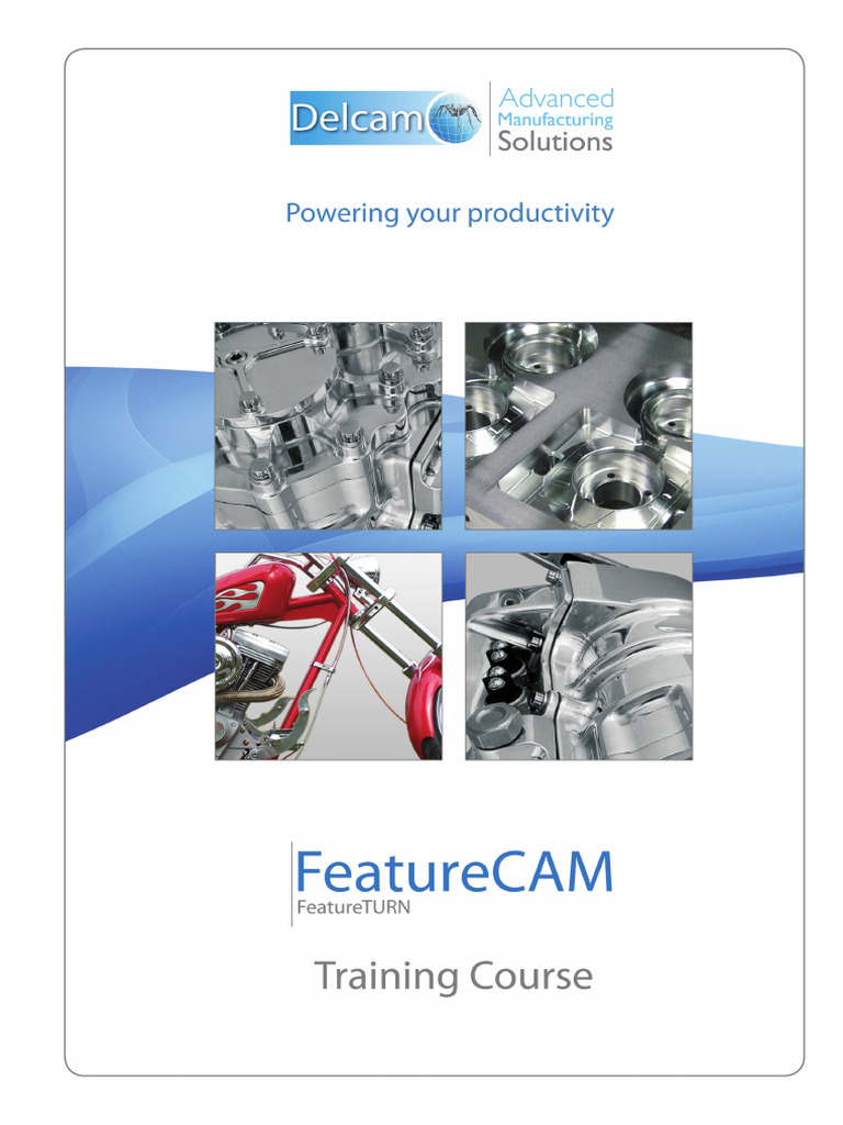 4 - FeatureCam Basic Turning 2 Days 2013 | PDF | Keyboard Shortcut | Machining