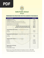 Fees Structure-2024 | PDF