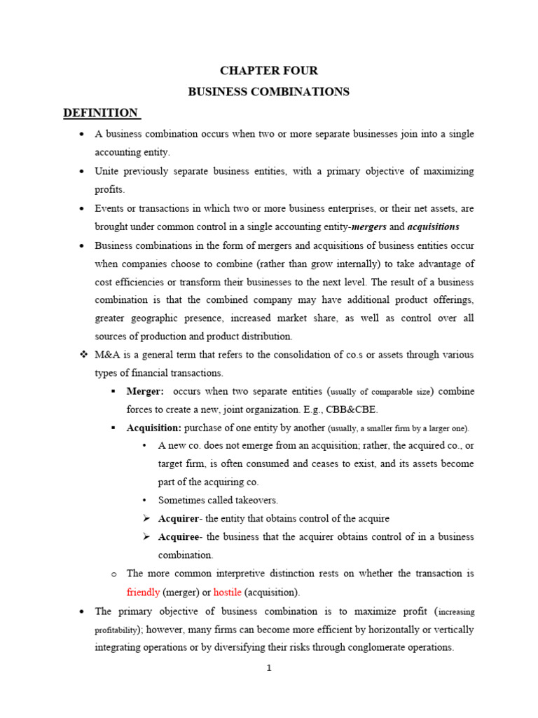 Adv ch-4 | Download Free PDF | Goodwill (Accounting) | Mergers And ... Adv ch-4 | Download Free PDF | Goodwill (Accounting) | Mergers And ...