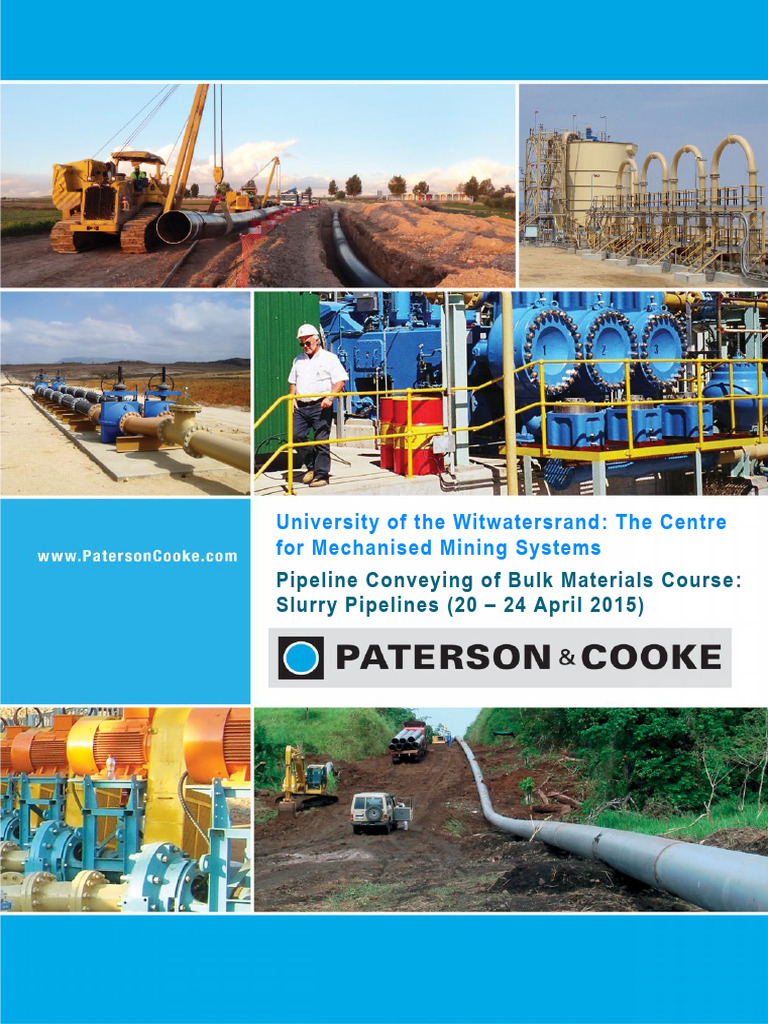 Paterson and Cooke Slurry Notes | PDF | Pump | Reynolds Number