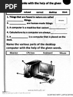 Class 5 Computer Basics and Applications | PDF | Operating System | Laptop