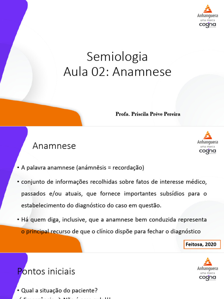 Anamnese | PDF | Autoajuda | Bem-estar