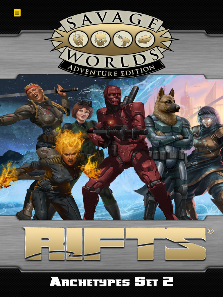 SWADE Rifts Archetypes Set2 | PDF | Cyborg | Armour