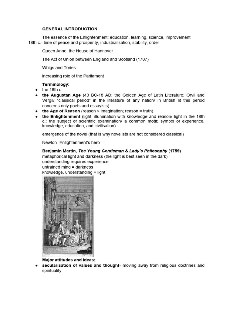 The-Enlightenment | PDF | Satire | Age Of Enlightenment