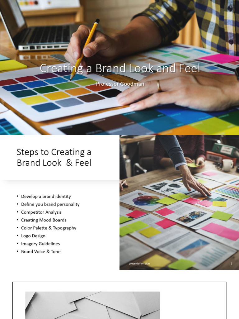 Creating A Brand Look and Feel-1 | PDF | Brand | Logos