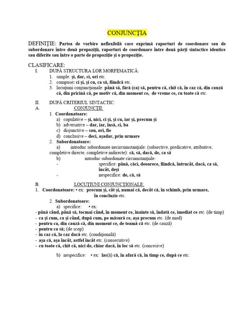 CONJUNCTIA | PDF