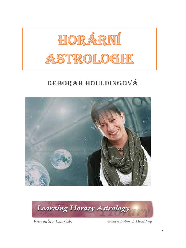 Horarni Astrologie - Deborah Houldingova | PDF