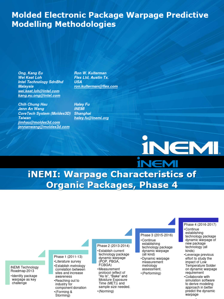 Warpage Modeling Present | PDF