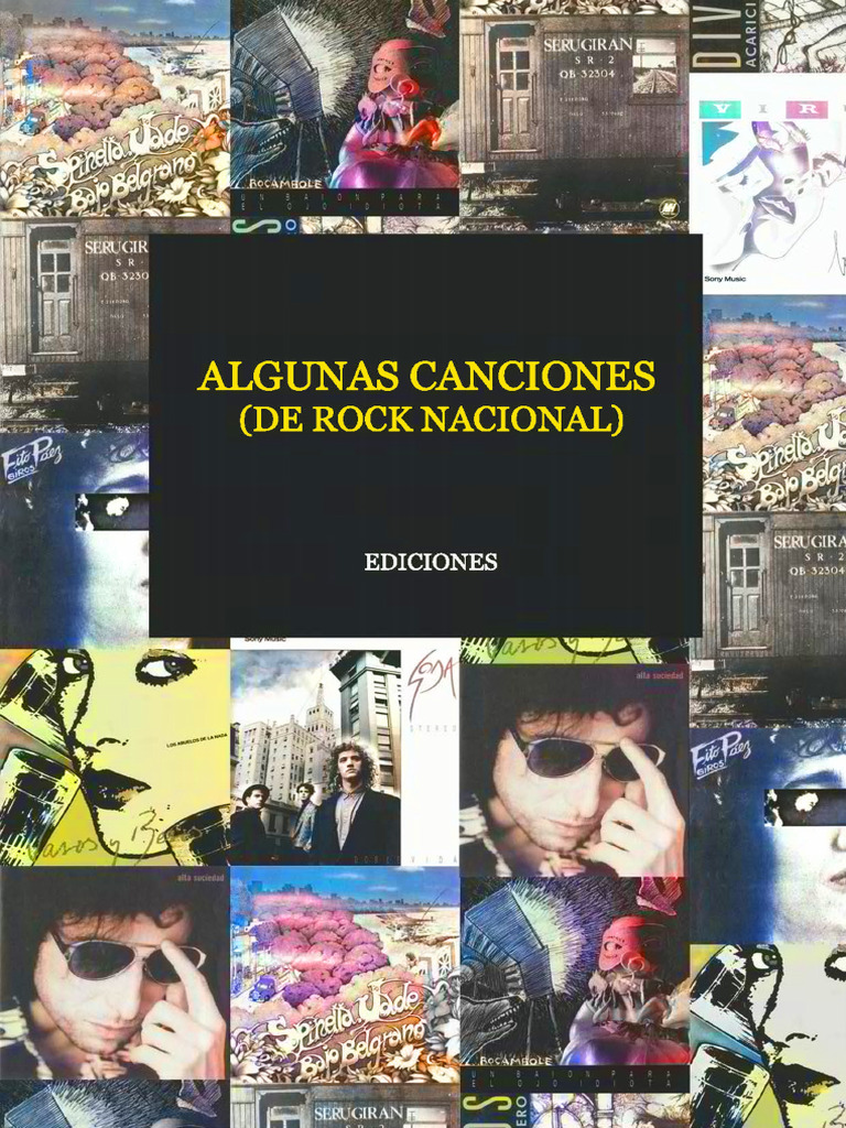 Algunas Canciones de Rock Nacional ( Letras & Partituras ) | PDF ...