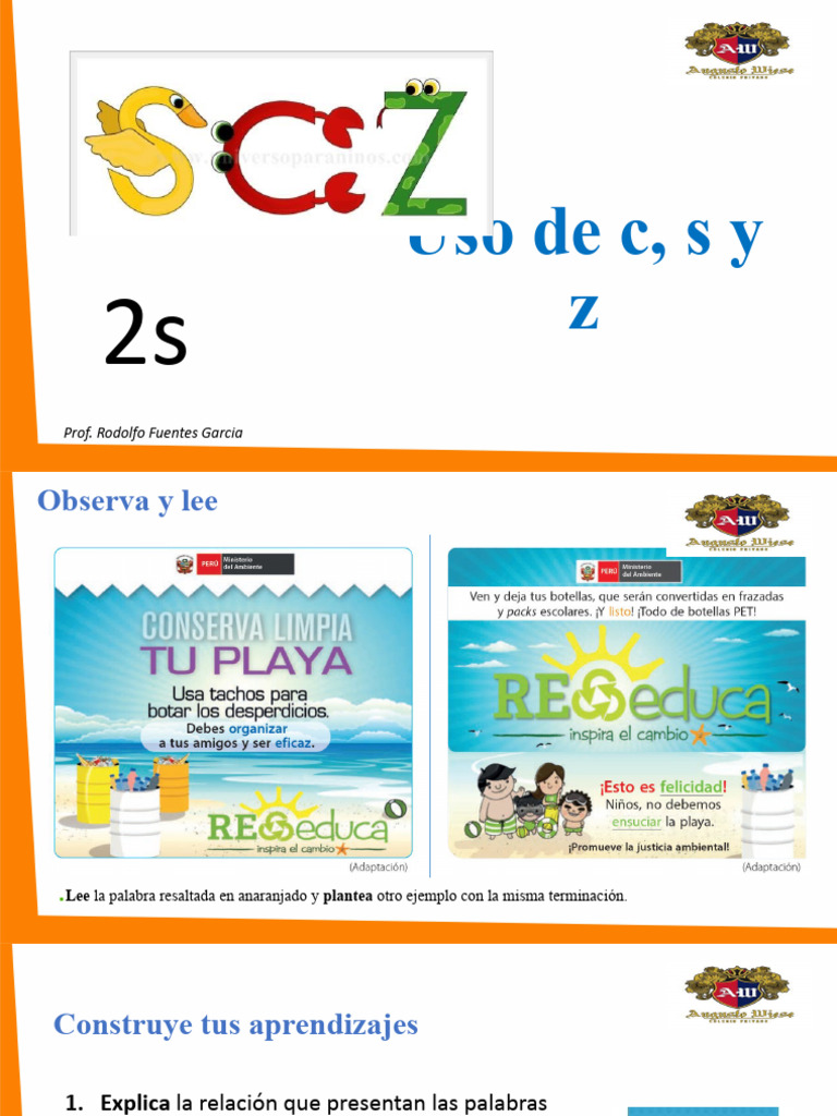 Unidad7.Uso de C S y Z 329963 | PDF