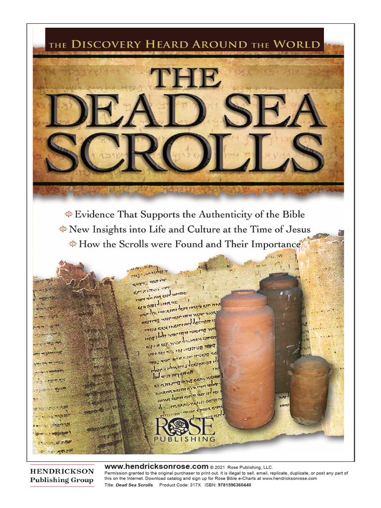 Dead Sea Scrolls: Discovery & Significance | PDF | Dead Sea Scrolls ...