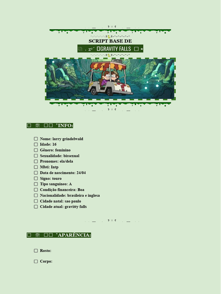 Gravity Falls ! | PDF