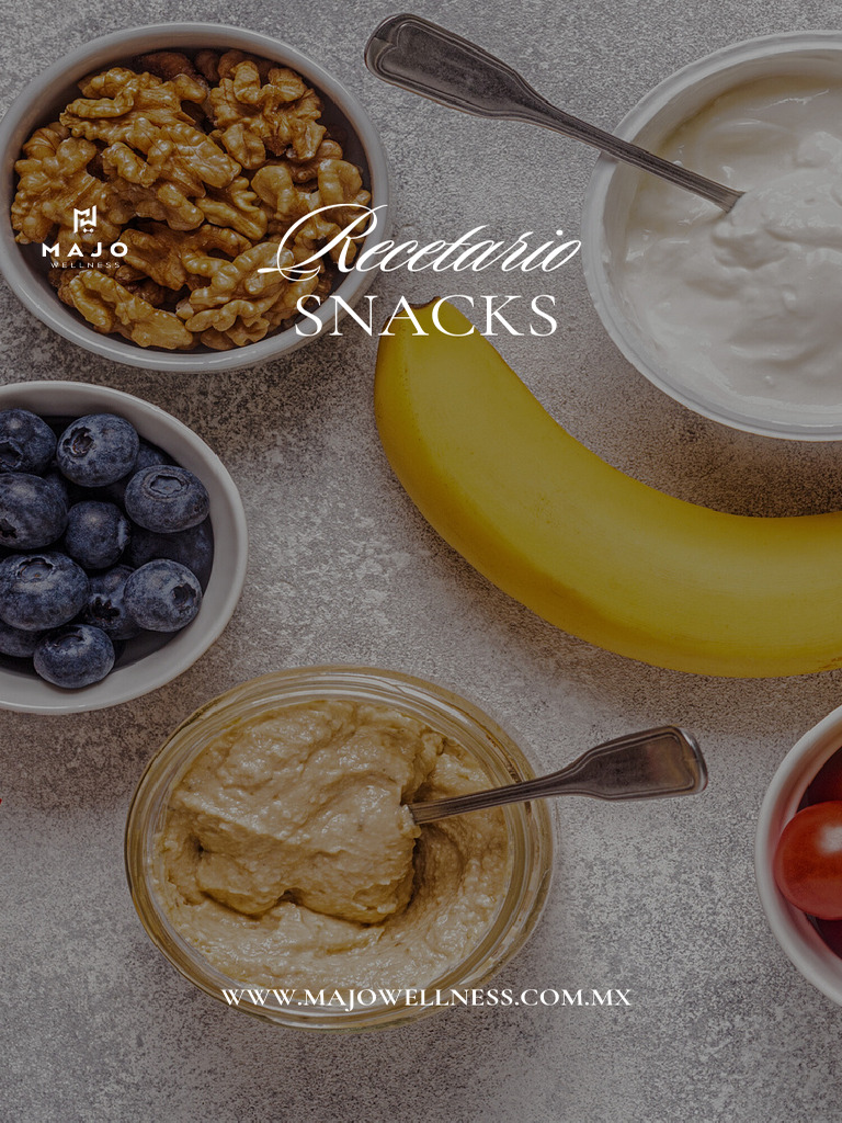 Recetario Snacks | PDF | Alimentos | Cocina