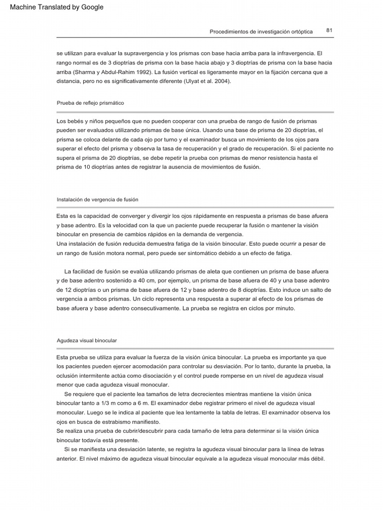 Clinical Orthoptics Fiona J. Rowe 3rd Edition (101 150) | PDF ...