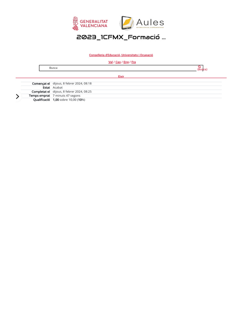 Revisión del Test FOL 4 | PDF | Salario | Empleo