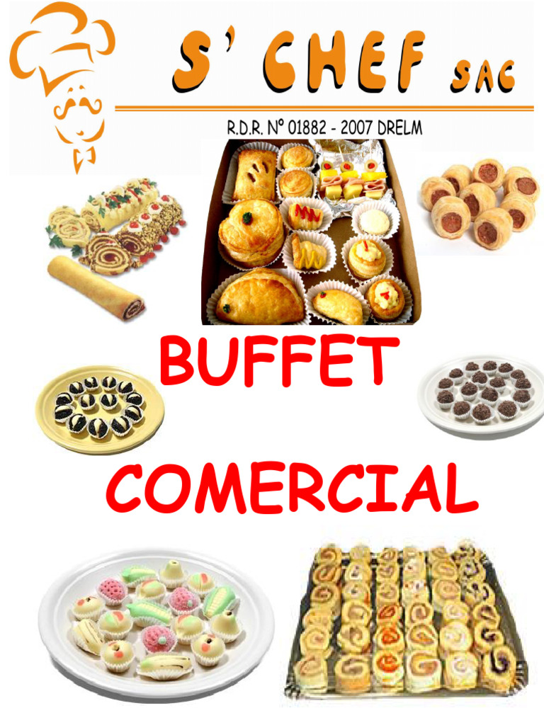 Muestra de Recetario de Buffet | PDF | Almuerzo | Cliente