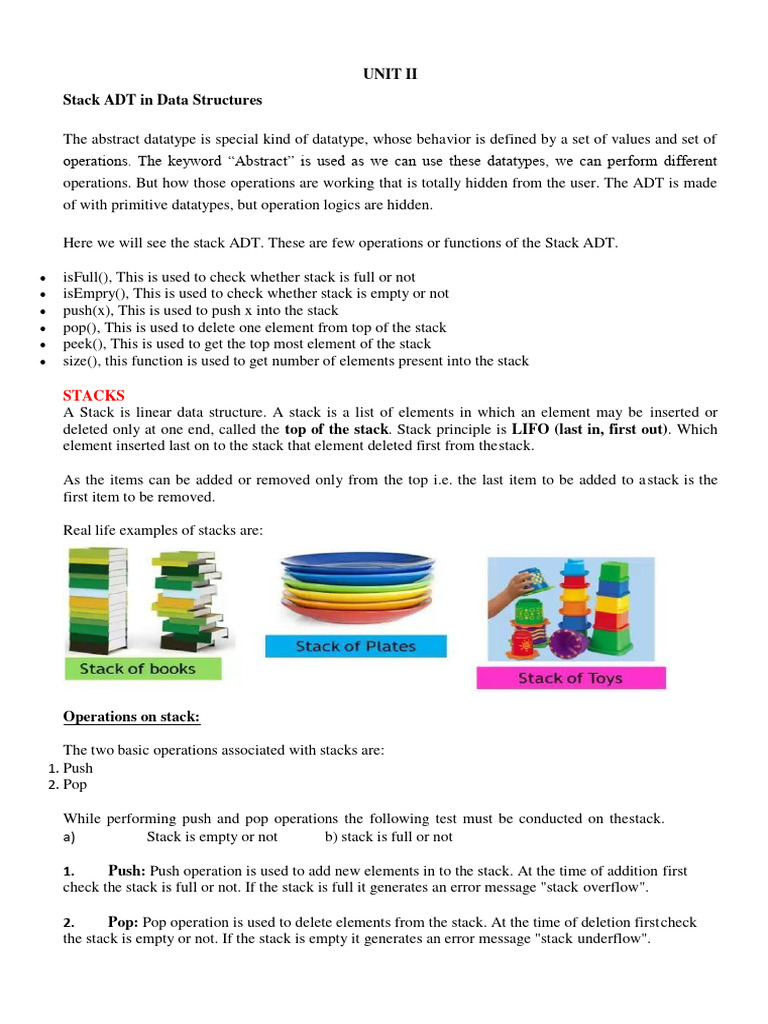 I B.SC CS DS Unit Ii | PDF | Queue (Abstract Data Type) | Computer ... I B.SC CS DS Unit Ii | PDF | Queue (Abstract Data Type) | Computer ...