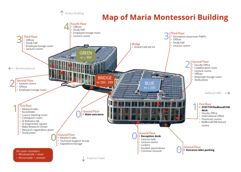 Maria Montessori Building Map | PDF | Teaching