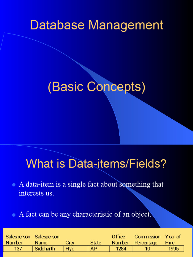 DBMS Basics | Download Free PDF | Databases | Relational Model DBMS Basics | Download Free PDF | Databases | Relational Model