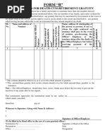 Increment Certificate Form - 49 | PDF | Government
