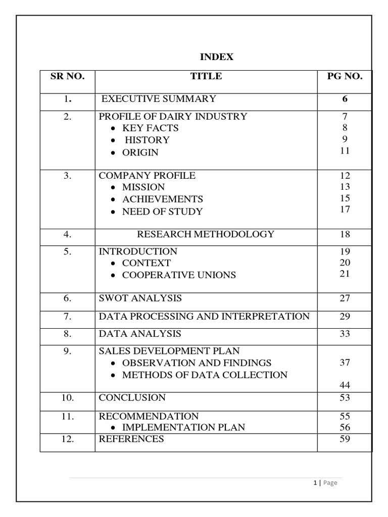 Project Report-Shraddha Rathod | PDF | Milk | Pricing