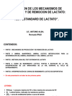 HIPERLACTATEMIA | PDF | Ácido láctico | Fisiología