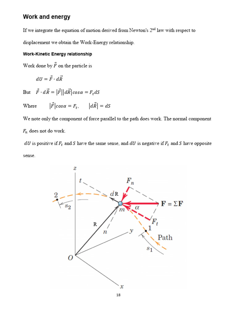 6 Work and Energy | Download Free PDF | Force | Potential Energy