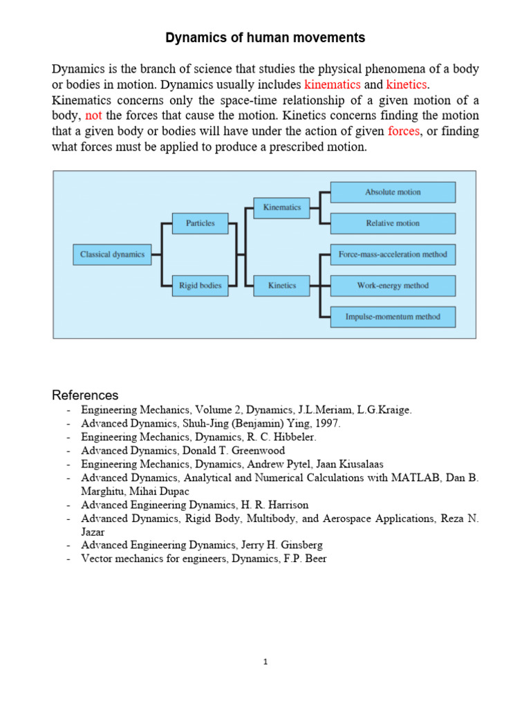 1 Kinematics of Particles | PDF | Classical Mechanics | Kinematics