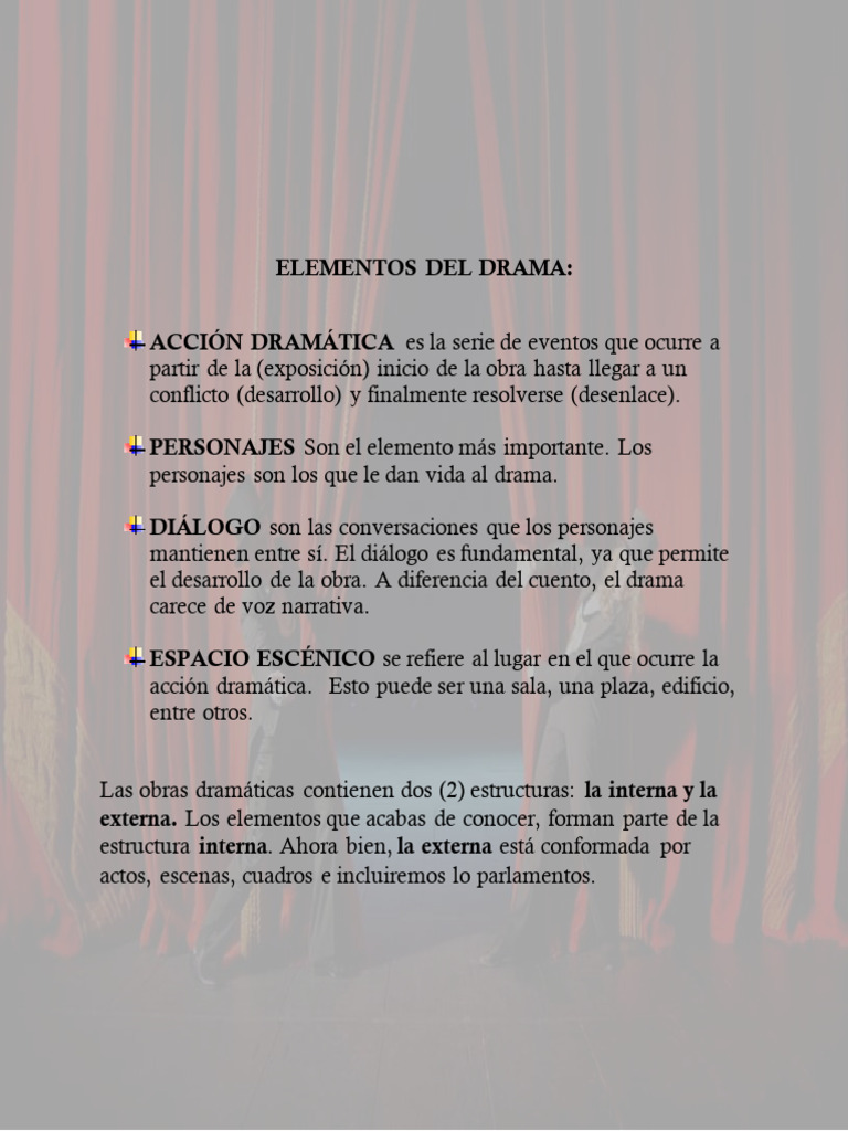 Elementos Del Drama | PDF