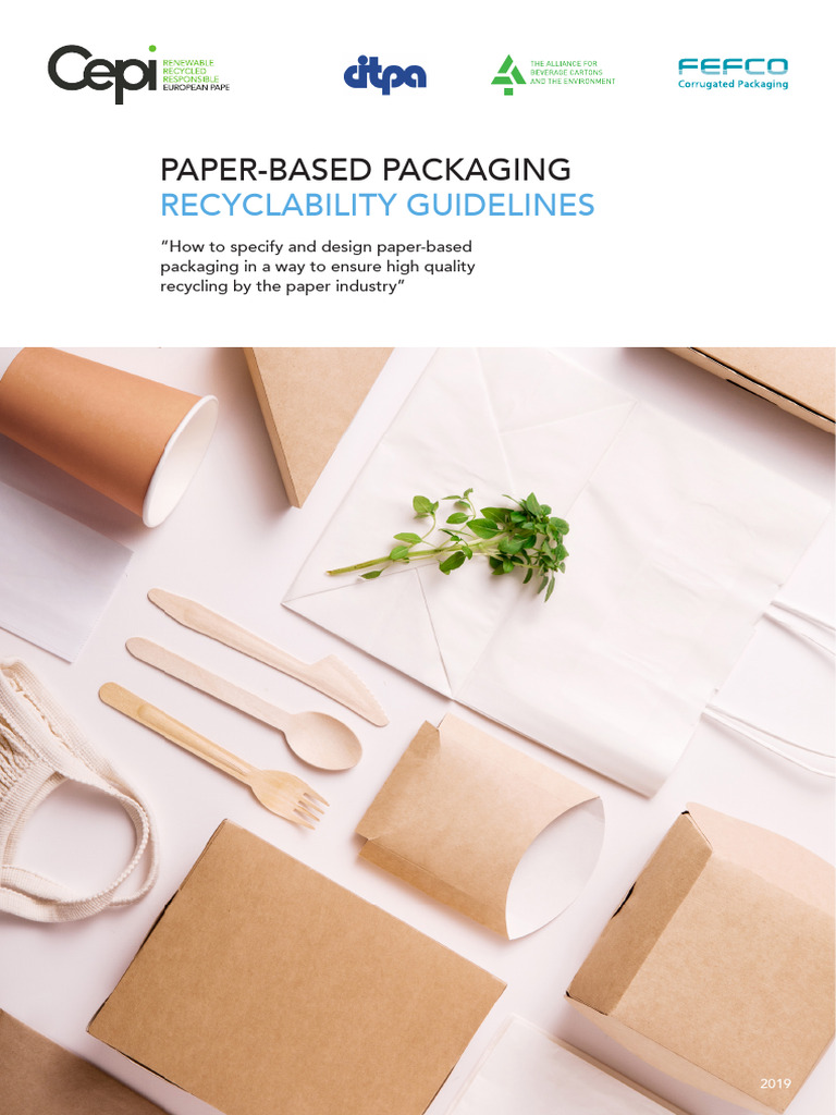 Citpa Cepi Recyclability Guidelines 2019 | PDF | Paper | Recycling
