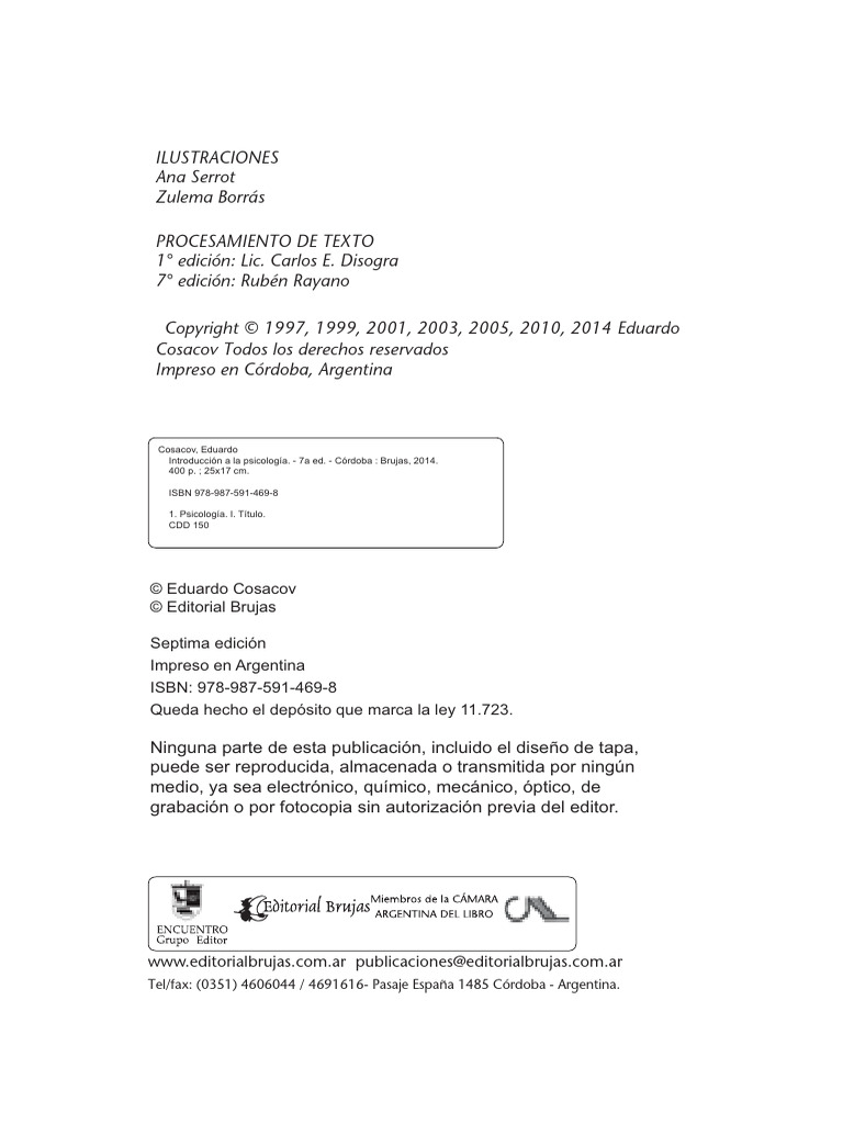 Introduccion A La Psicologia 7mo Cap 1 y 2-5-42 | PDF | Ciencia y matemáticas | Relaciones ...