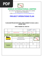 Offshore Project Execution Plan | PDF