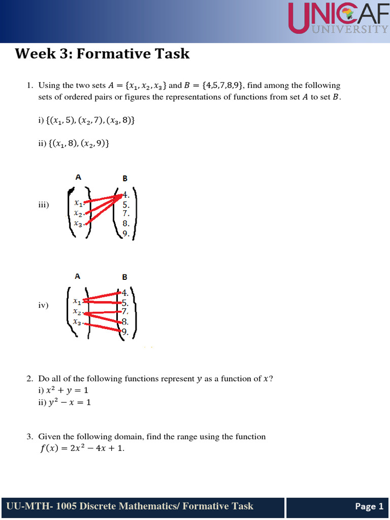 Week 3 - Formative Task | PDF