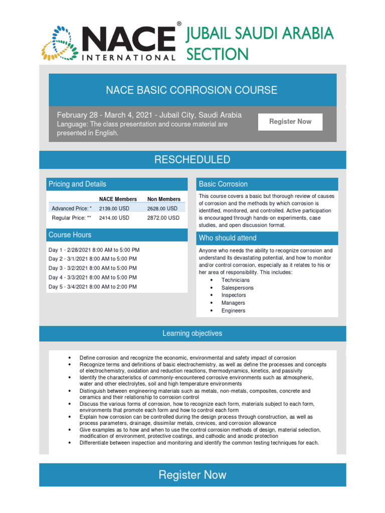 NACE Basic Corrosion | PDF | Corrosion | Electrochemistry