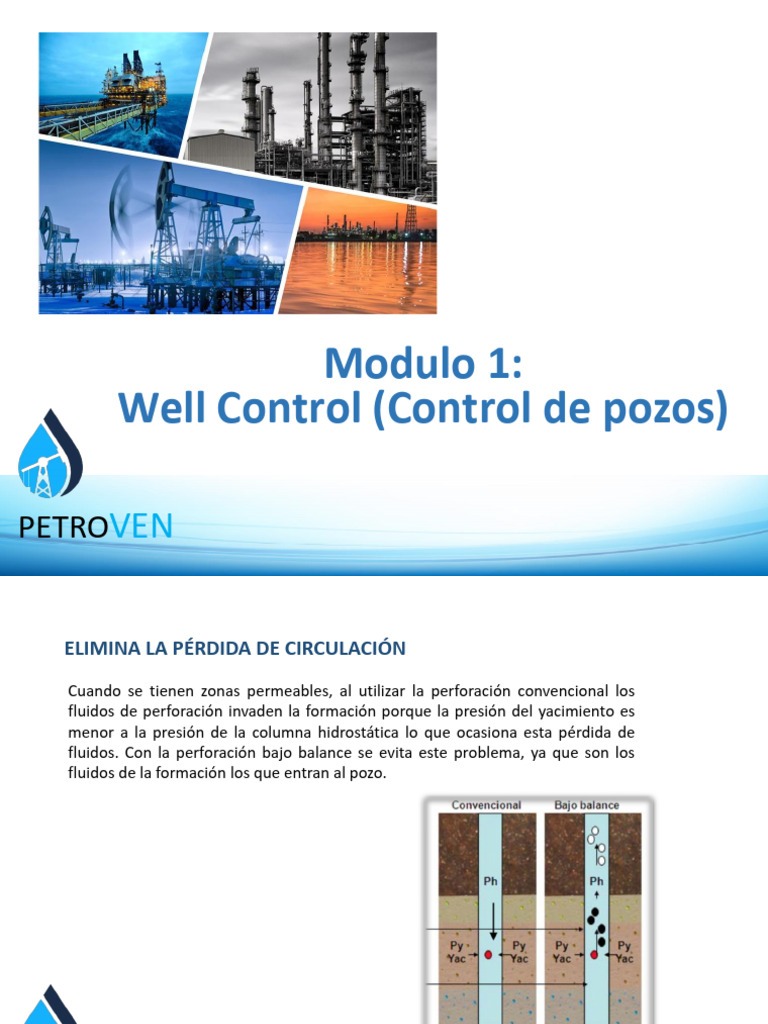 PDF Video 3 Well Control | PDF | Perforación | Espuma