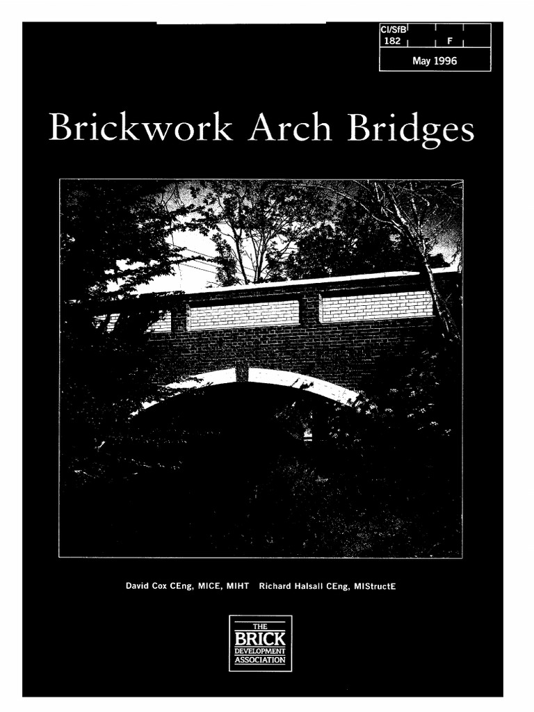 Brickwork Arch Bridge Design | PDF