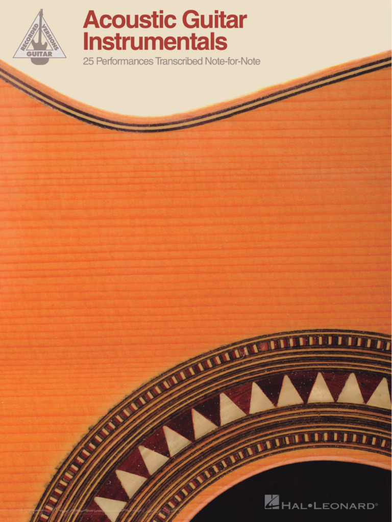 Acoustic Guitar Instrumentals - Hal Leonard | PDF