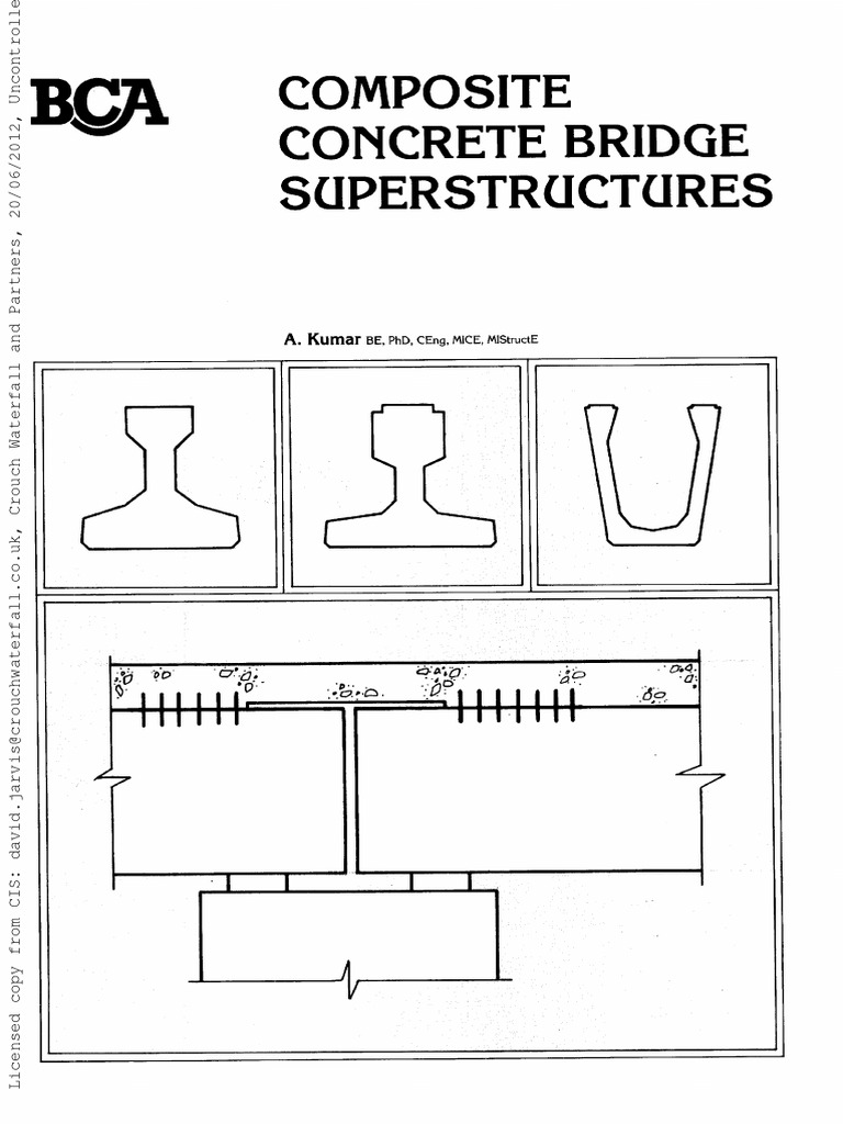 Composite Concrete Bridge Superstructures Kumar | PDF