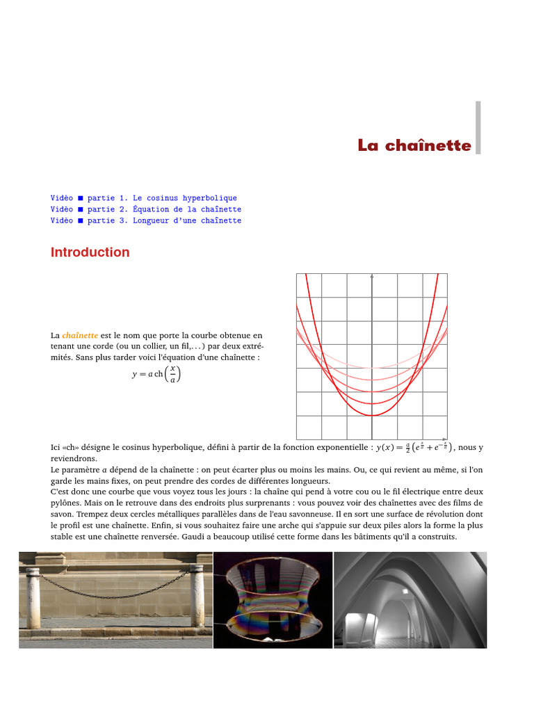 CH Chainette | PDF