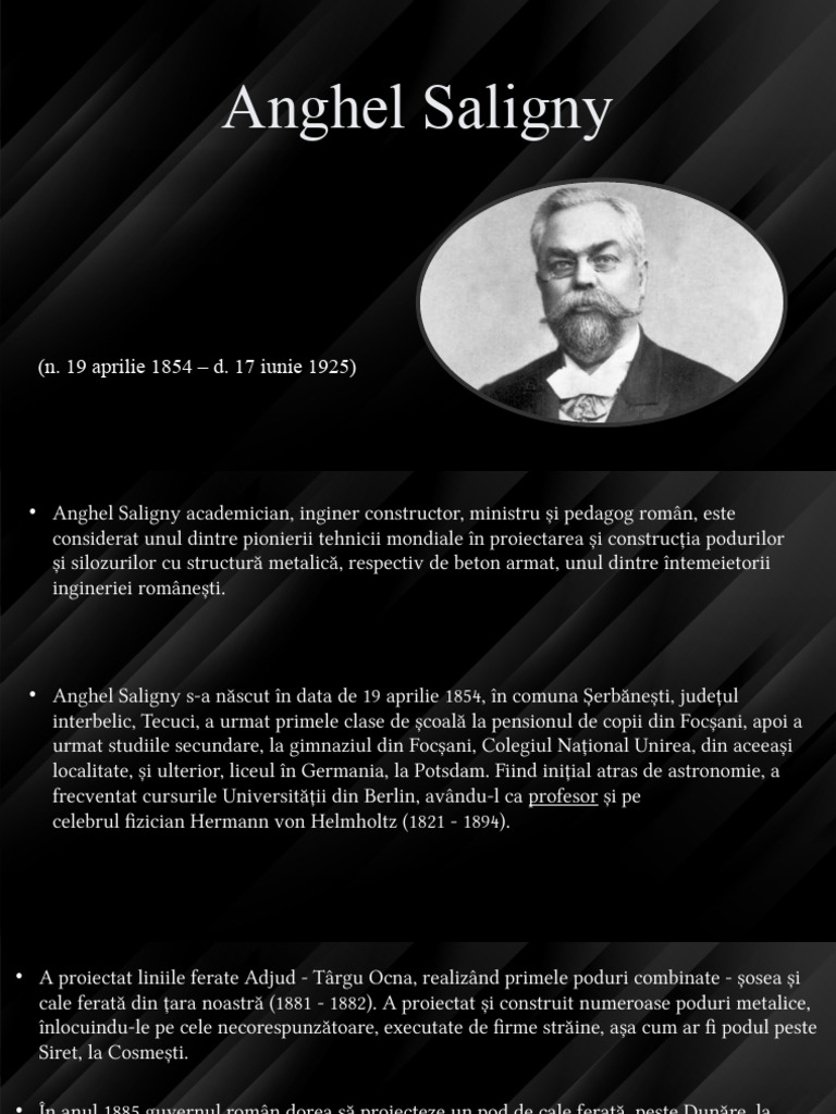 Anghel Saligny | PDF