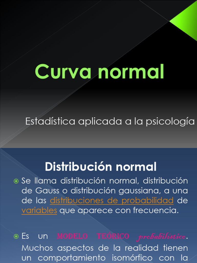 Curva Normal y Percentiles en Estadística | PDF | Distribución normal ...