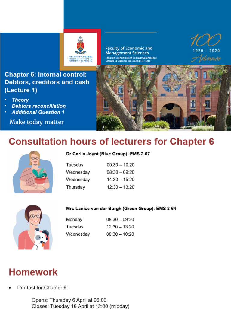 Chapter 6 - L1 | PDF | Internal Control | Accounting