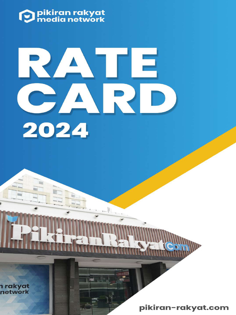 Rate Card PRMN 2024 | PDF | Internet & Web | World Wide Web
