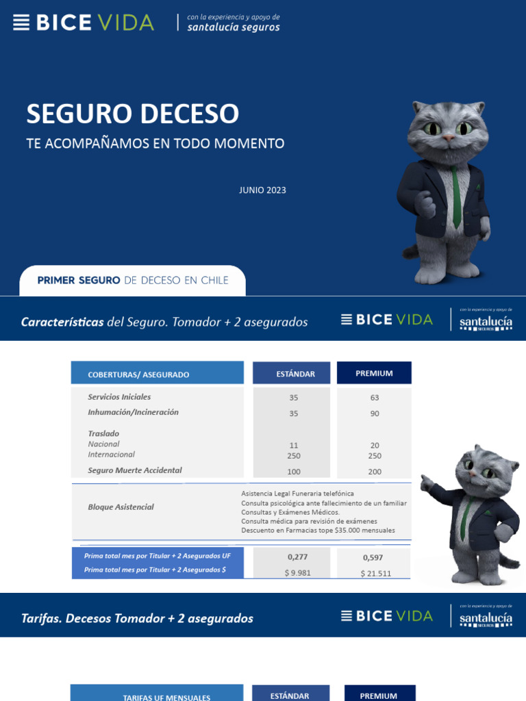 Capacitación Seguro Deceso Individual - T+2 | PDF