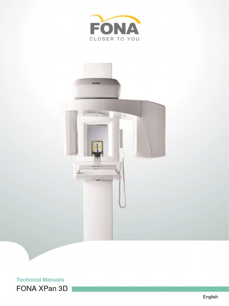 Technical Manual en - FONA XPan 3D | PDF | Screw | Switch