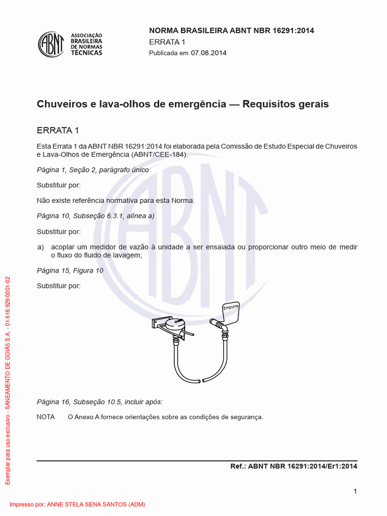 Errata ABNT NBR 16291:2014 | PDF