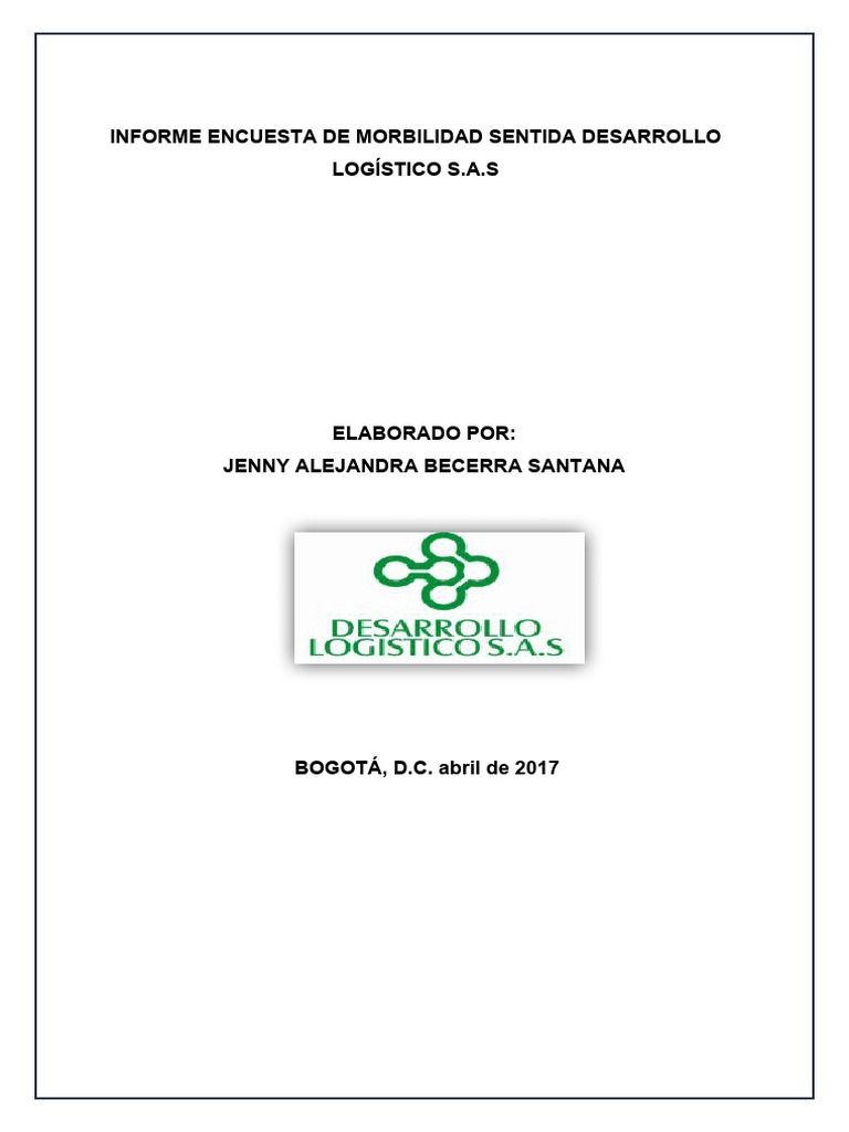 Informe de Morbilidad Sentida | Descargar gratis PDF | Epidemiología ...