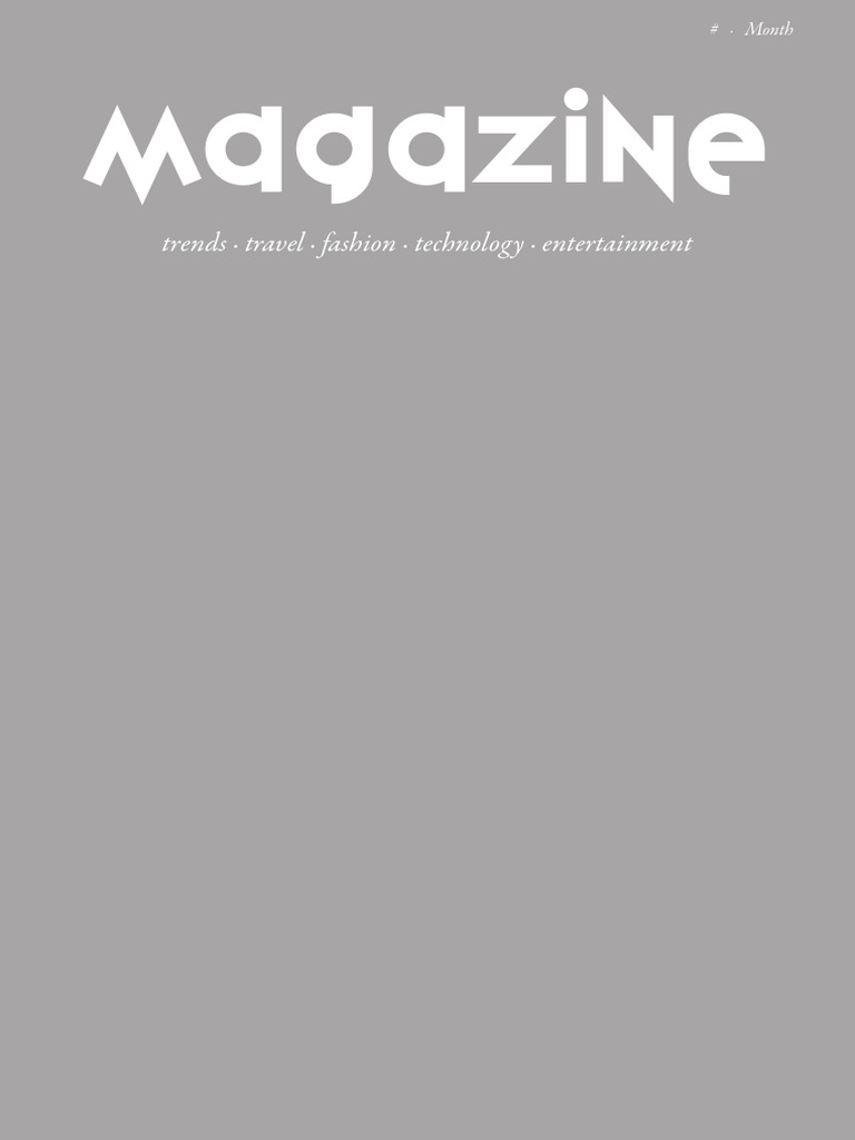 Trends Magazine Layout | PDF